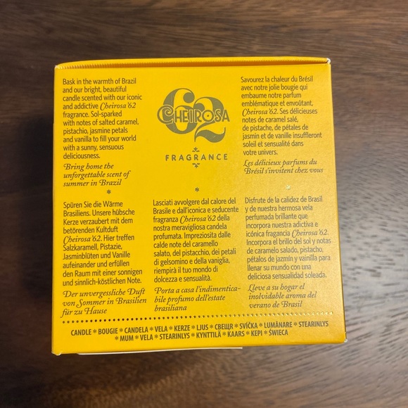 Sol de Janeiro | Accents | Sol De Janeiro Cheirosa 62 Candle 8 Ounce ...